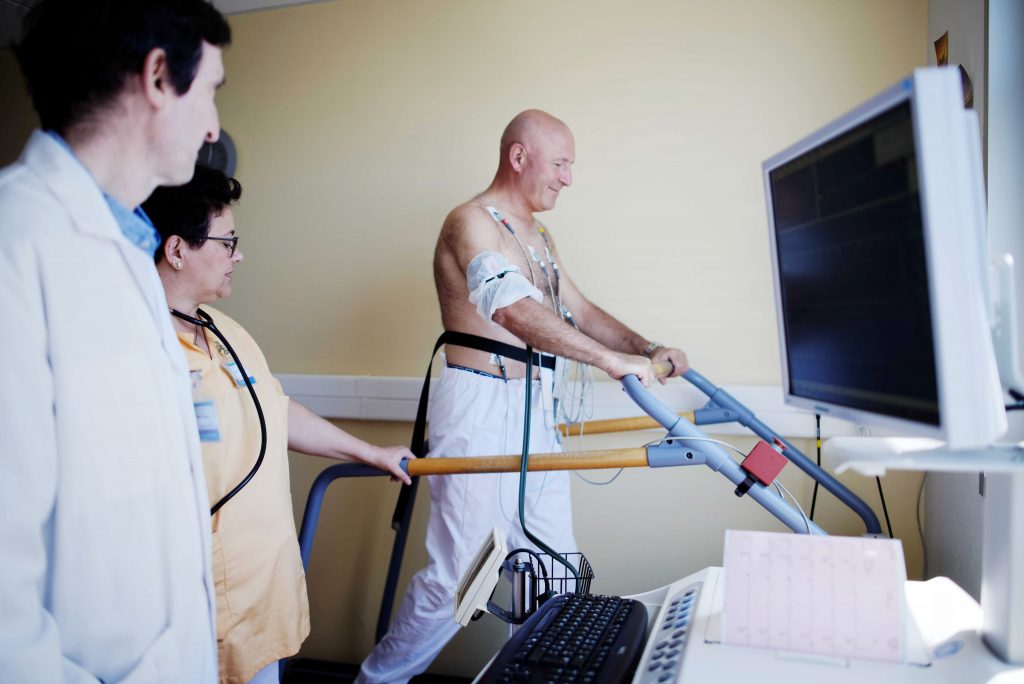 Le test d'effort - Cardiologie du CHI de Montreuil -93